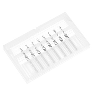 uxcell PCB Drill Bits 2mm Tungsten Carbide Spiral Flute Jewelry CNC Engraving Print Circuit Board Micro Drill Bits 1/8" Shank 8pcs