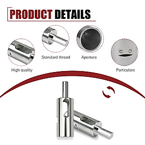 EZ Twist Ties Tool for 11 Gauge Drill Chuck Drill Collet Twisted Wire Fence, Hook Mesh, Suitable for 3/8-inch Clamp Electric Drill