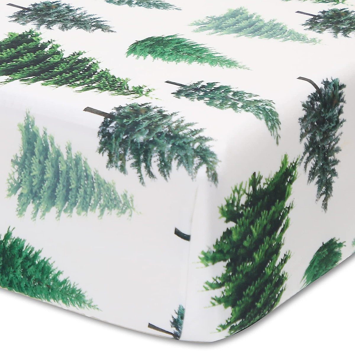 Soft Fitted Crib Sheet, Stretchy and Breathable Toddler Crib Sheet for Boys and Girls, Fits Standard Crib and Toddler Mattress