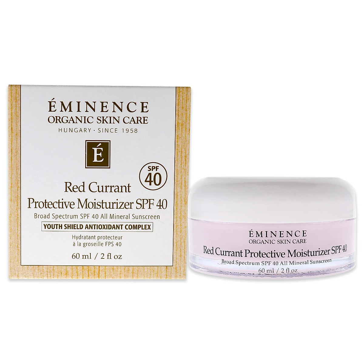 Eminence Red Currant Protective Moisturizer Spf 30 Sunsceen for Unisex, 2 Ounce