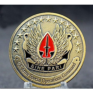 Junk and Disorderly, AZ US Army SOCOM Special Operations Command Special Forces Ranger Challenge Coin
