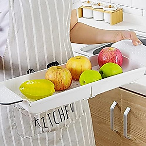 Bathtub Caddy Tray,Expandable Bathroom Tray with Reading Rack or Tablet Holder,Multifunctional Bathtub Tray, Tub Organizer Holder for Wine Cup, Soap Dish, Book Space & Phone Slot