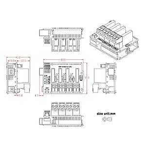Solid State Relay SSR Board for Arduino Uno Yun Leonardo Zero