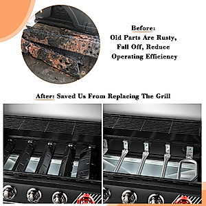 Adviace Grill Replacement Parts for Dyna-Glo DGH474CRP DGH483CRP DGH485CRP DGH474CRP-D DGH450CRP, Dyna Glo 5 Burner Grill Replacement Parts