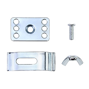 QWORK Sink Bracket, 2 Undermount Sink Clips, Kitchen & Bathroom Sink Supports, 10 PACK