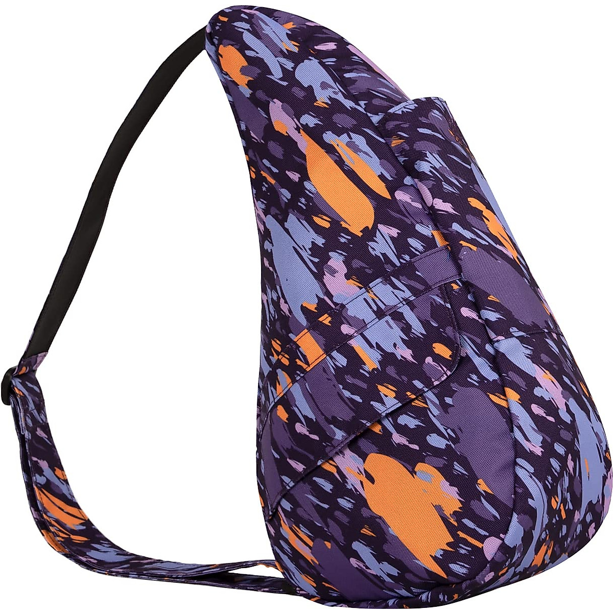 AmeriBag Small Healthy Back Bag Tote Prints and Patterns (Splash Purple)