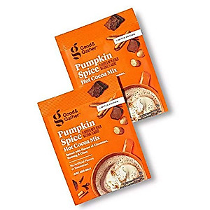 Good & Gather Pumpkin Spice Hot Cocoa Mix! Pumpkin Spice Flavored Hot Cocoa! Made With Premium Cocoa For A Rich And Satisfying Taste! Choose Your Flavor! (2 Pack Pumpkin Spice)