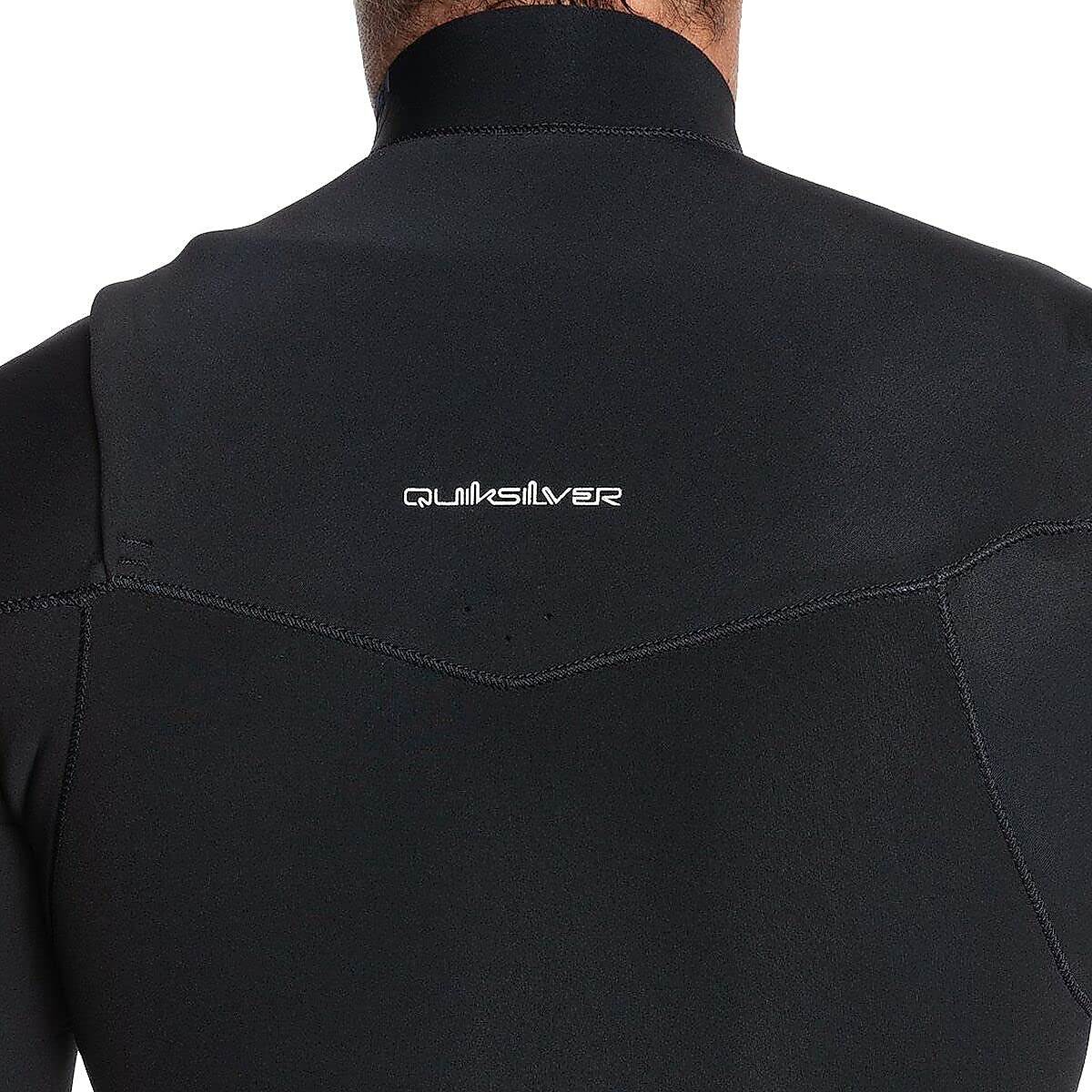Quiksilver Mens 3/2 Sessions Chest Zip Wetsuit - Black | Medium