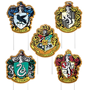 Rubie's Harry Potter House Crests Sets Lawn Decor, As Shown, One Size