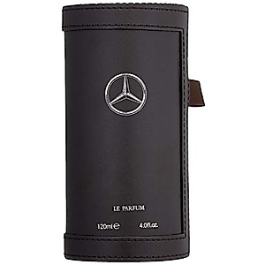 Mercedes-Benz - Le Parfum - Irresistible Fragrance For Men - Wood And Leather Scent - For Dynamic, Leading Personalities - Pink Pepper, Bergamot, Violet Leaves, Amber Notes - Eau De Parfum - 4 Fl Oz