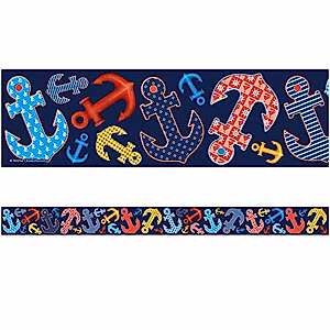 Teacher Created Resources Anchors Straight Border Trim (5476)
