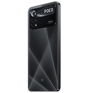Xiaomi Poco X4 PRO 5G + 4G Volte Global Unlocked 256GB + 8GB GSM 6.6in 108 mp Triple Camera (Not Verizon/Boost/Cricket/At&T/Metro/CDMA) + Fast Car 51W Charger Bundle (Laser Black)