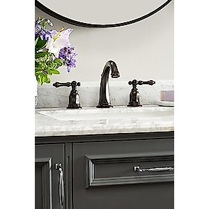 KOHLER Kelston Widespread Bathroom Sink Faucet, Drain Included, 3 Hole Installation, Oil-Rubbed Bronze Finish, K-13491-4-2BZ