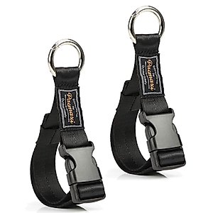 PACMAXI Stroller Hook, 2 Pack Multi Purpose Organizer Hooks Clip for Stroller, Wheelchair, Rollator, Walker (Black)