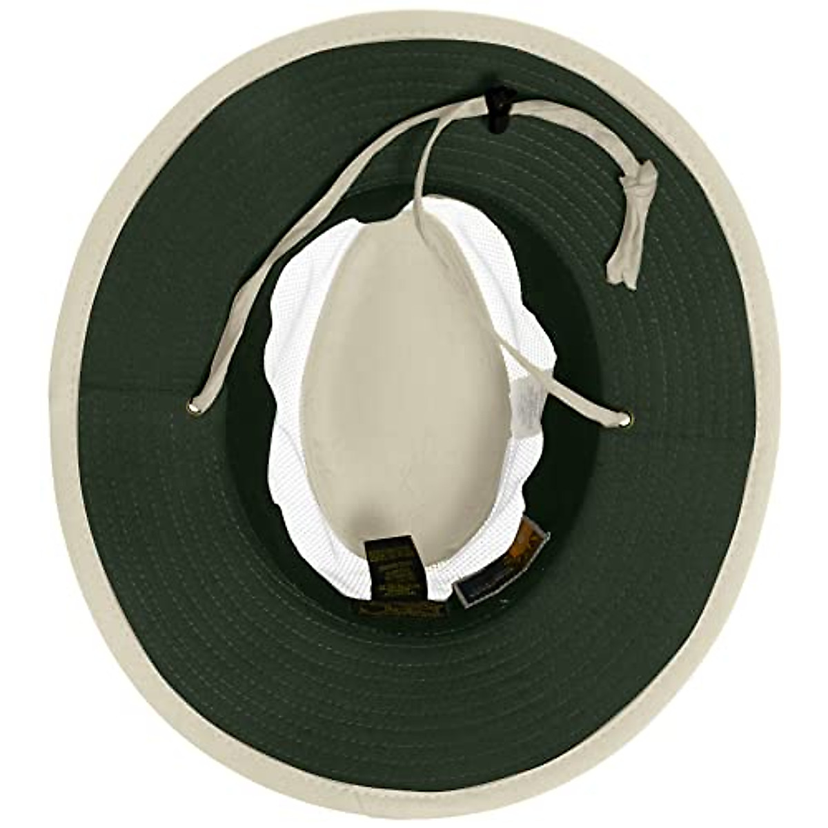 Dorfman Pacific Co. Men's DPC Outdoors Solarweave Treated Cotton Hat, Oatmeal, Medium