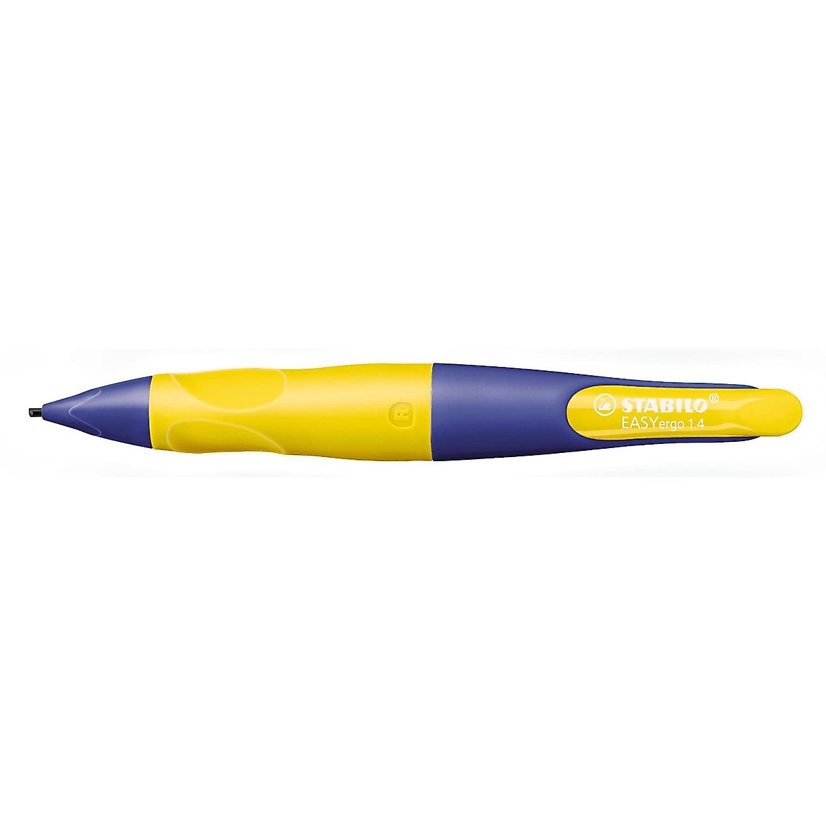 STABILO Handwriting Pencil EASYergo 1.4 - Right Handed - Violet/Neon Yellow