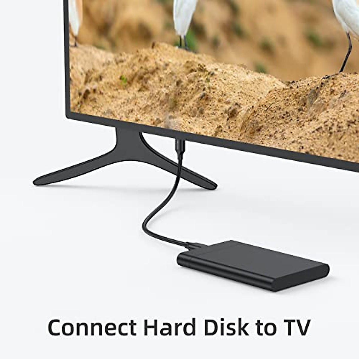 USB 3.0 to Micro B Cable 1 Feet, USB Type A to Micro B Cord Male to Male with Gold-Plated Connector Compatible with Hard Drive, Samsung Galaxy S5, Note 3, Camera and More