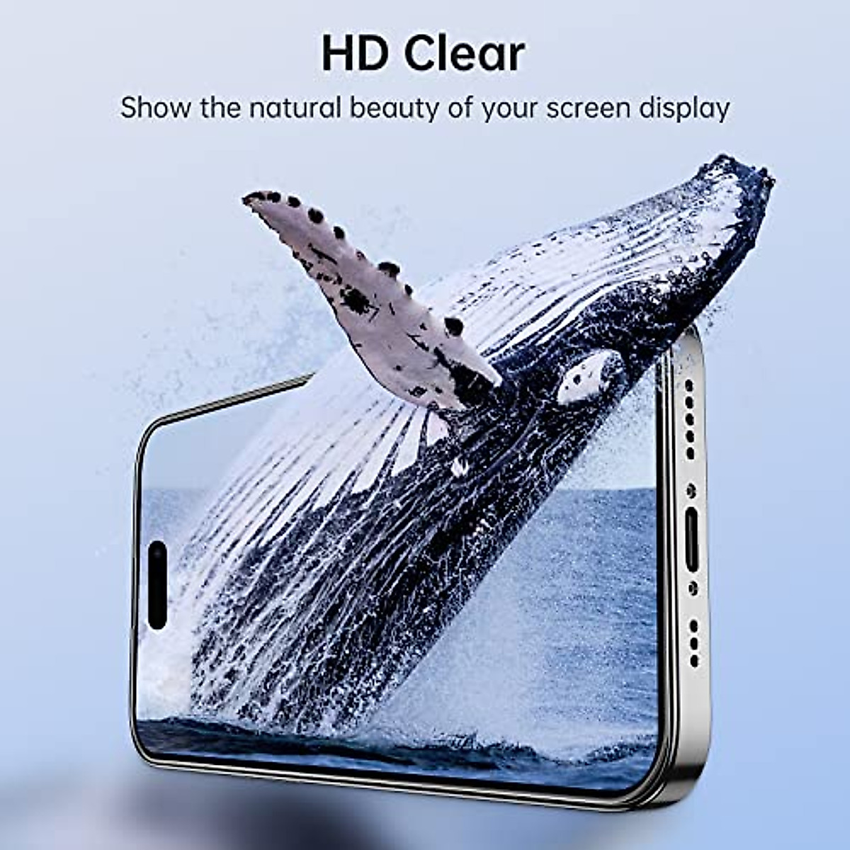 Syncwire 3-Pack Screen Protector for iPhone 14 Pro Max 6.7 inch, Double Shatterproof Tempered Glass [Easy Installation Frame] [9H Hardness] [99.99% HD Clear] [Case Friendly] [Bubble Free]