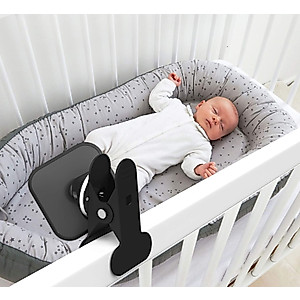 VMEI Metal Clip Stand for All-New Blink Outdoor/Indoor Camera/Blink XT2 Camera,Blink Metal Holder Weather Proof,Not Need to Drill, No Holes, No Damage to Your Furniture and Wall-Black(2 Pack)