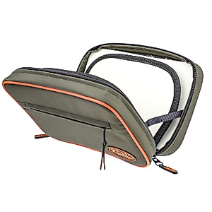 XCH Fishing Tackle Storage and Carrying Pouch (#2), Padded Shoulder Strap, Durable Waterproof Material