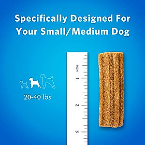 Purina DentaLife Made in USA Facilities Small/Medium Dog Dental Chews, Daily - 40 ct. Pouch