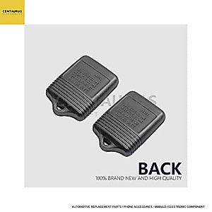 CENTAURUS Key Fob Case (Set of 2) Replace CWTWB1U212 CWTWB1U331 GQ43VT11T CWTWB1U345 Replacement for- keyless Entry Remote 4 Button(Just only Case)