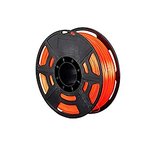 Monoprice Hi-Gloss 3D Printer Filament PLA 1.75mm - 1kg/Spool - Orange, Works with All PLA Compatible 3D Printers