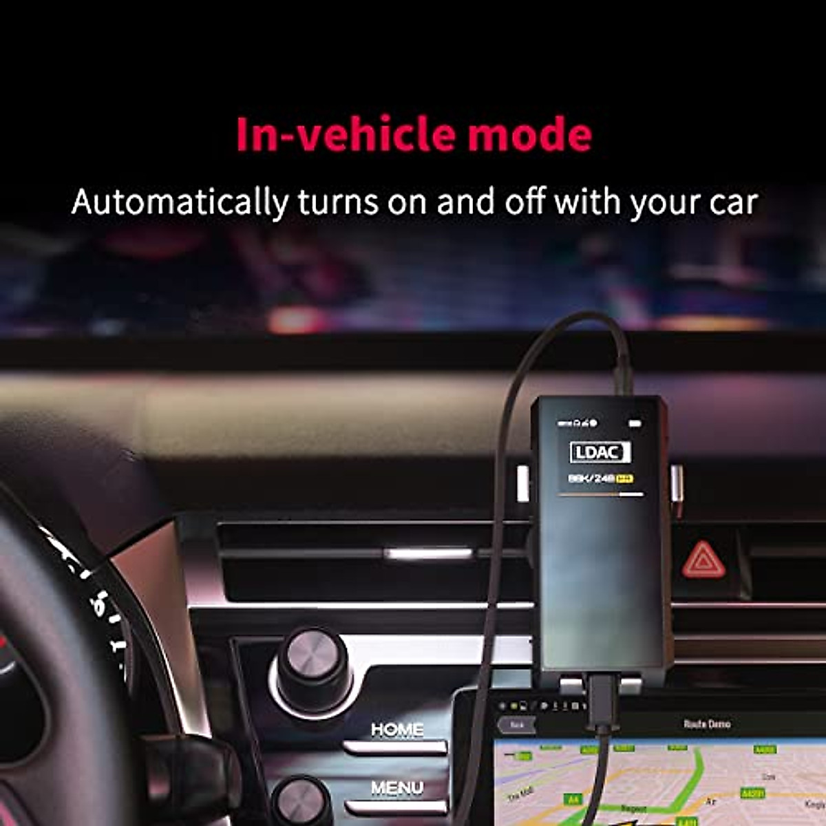 FiiO BTR7 Headphone Amp Bluetooth Receiver High Resolution Portable DAC Supports MQA/LDAC/aptX HD 384K/32Bit DSD256 for Phone/PC/Car/Home Audio