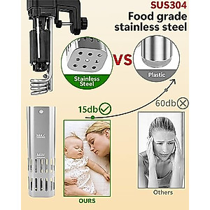 KURSINNA 1000W Sous Vide Machine and 85kPa Vacuum Sealer Machine Combo Pack, Immersion Sous Vide Cooker Circulator with Food Save Vacuum Sealing System