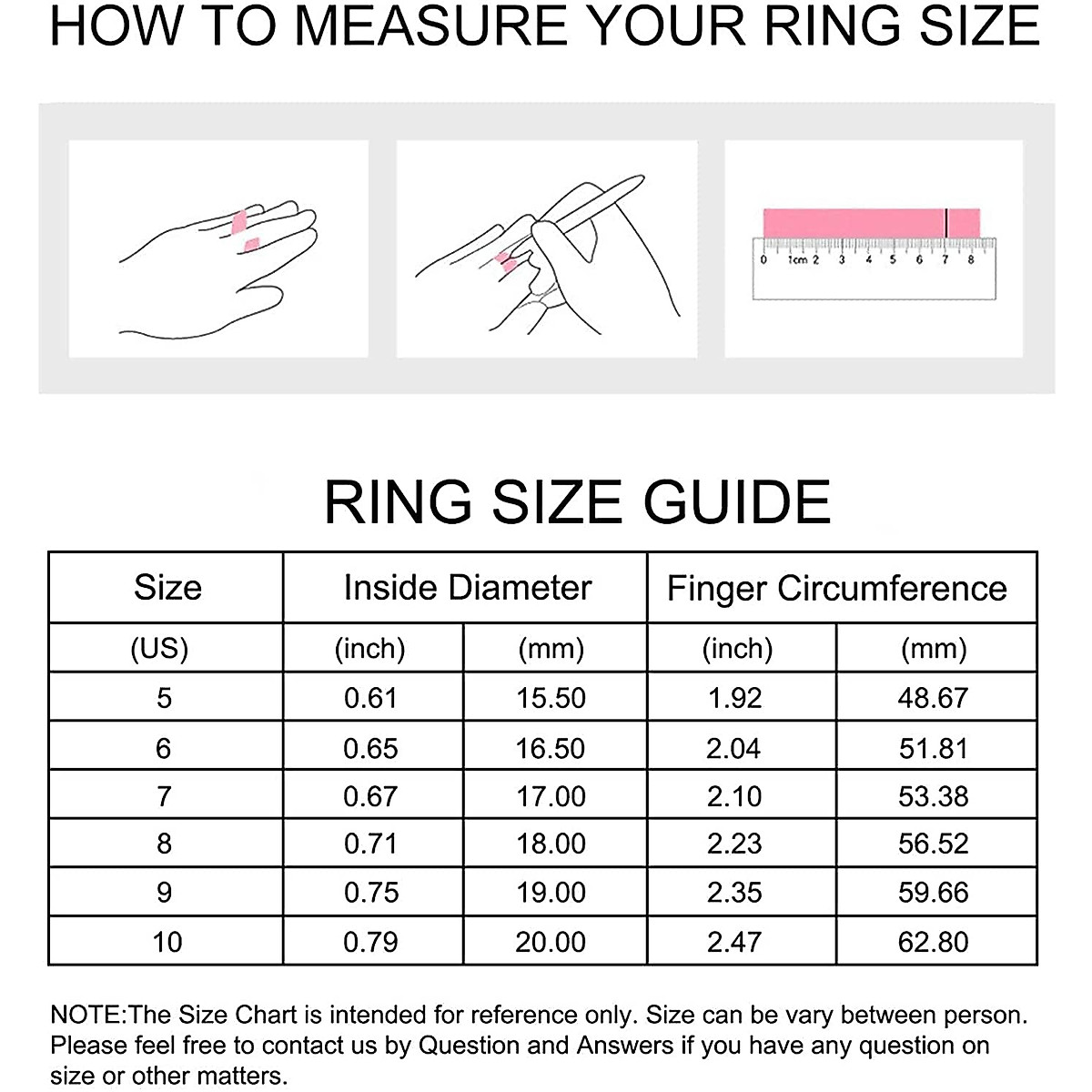 JINEAR 14k Gold Filled Chain Link Ring for Women Dainty Simple Stacking Band Rings Minimalist Jewelry Eternity Chain Ring Size 5 to 10