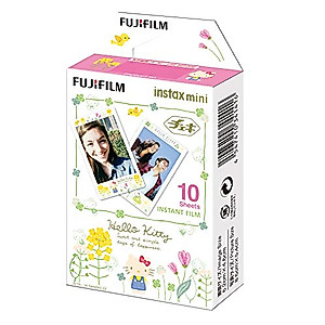 FUJIFILM Instax Mini KITTY3 WW 1 Film for Instax Instant Camera, 10 pc, Pattern: Kitty