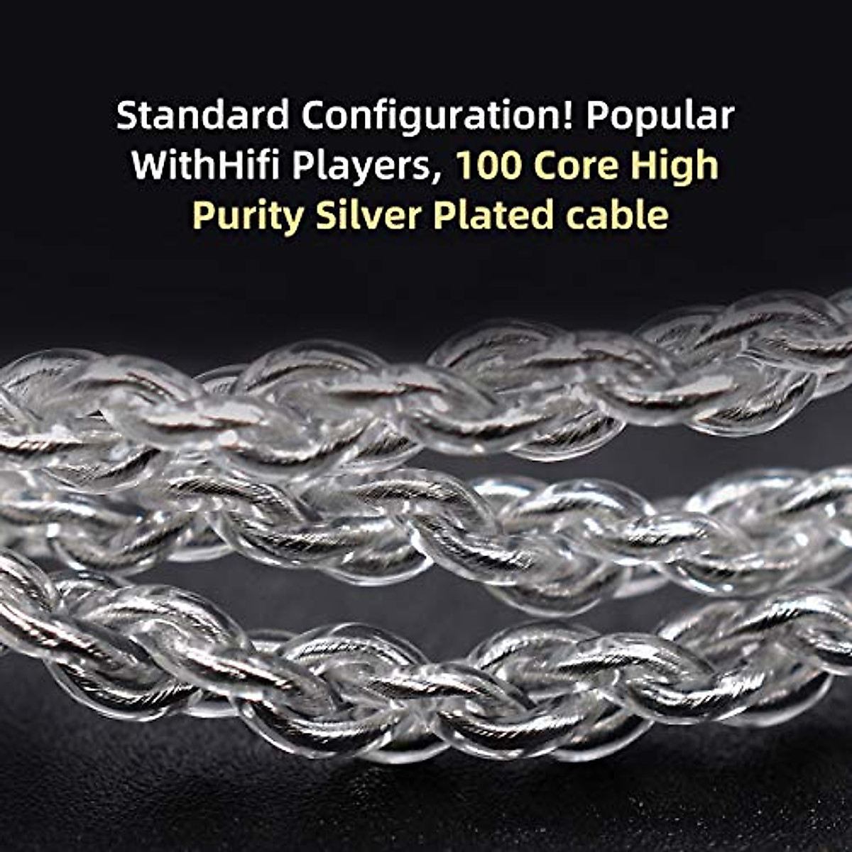 Earbuds Wired Headphones, 1BA+1DD Hybrid Technology in Ear Monitor HiFi Bass Noise Cancelling Earphone KZ ZSN Pro X (No mic,Black)