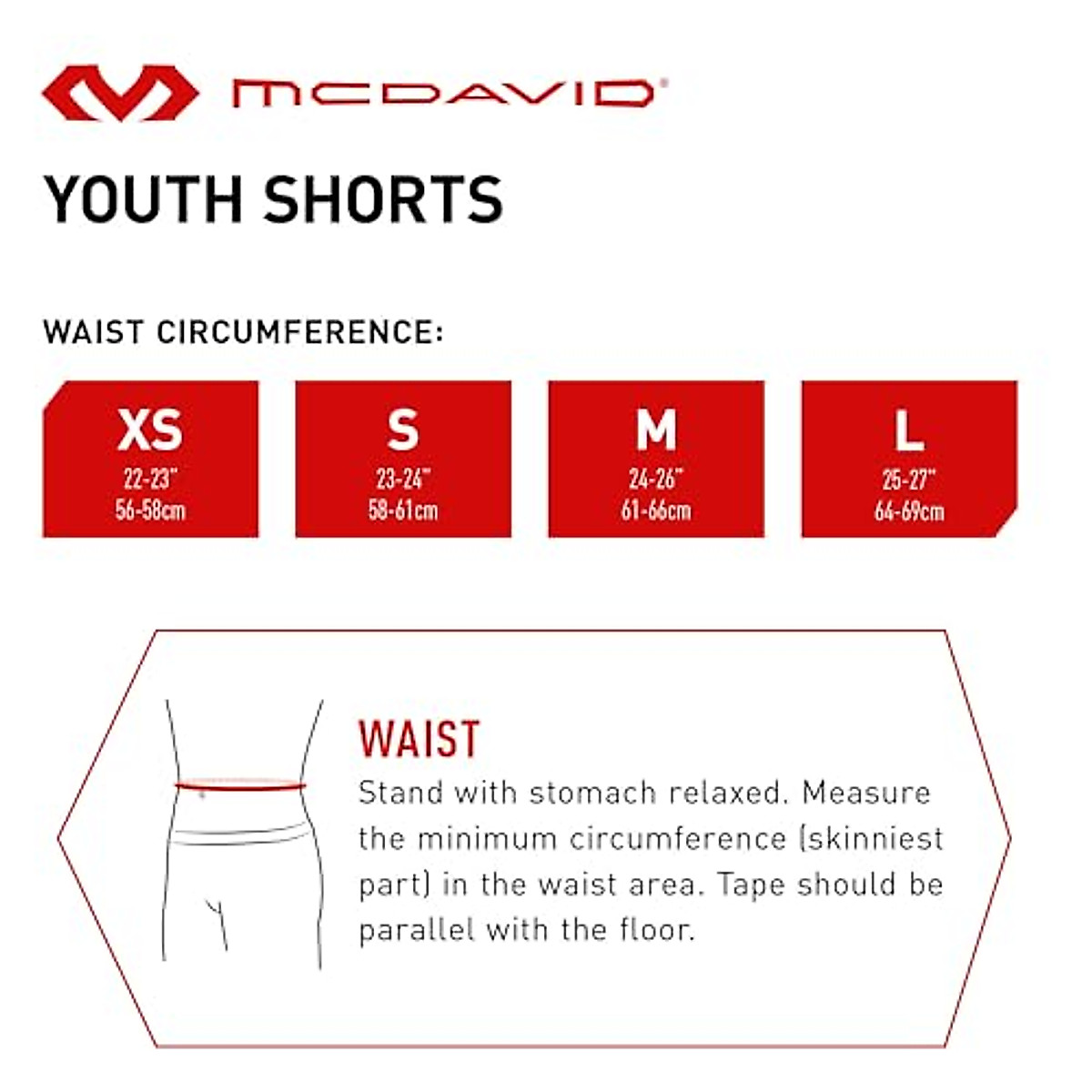 McDavid Boys' Boxer Brief Shorts with FlexCup Athletic Protection, Moisture Wicking & Cooling, White, Youth Large