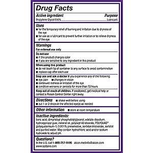 Systane Balance Lubricant Eye Drops, Restorative Formula, Twin pack, 0.33 Fl Oz (Pack of 2)