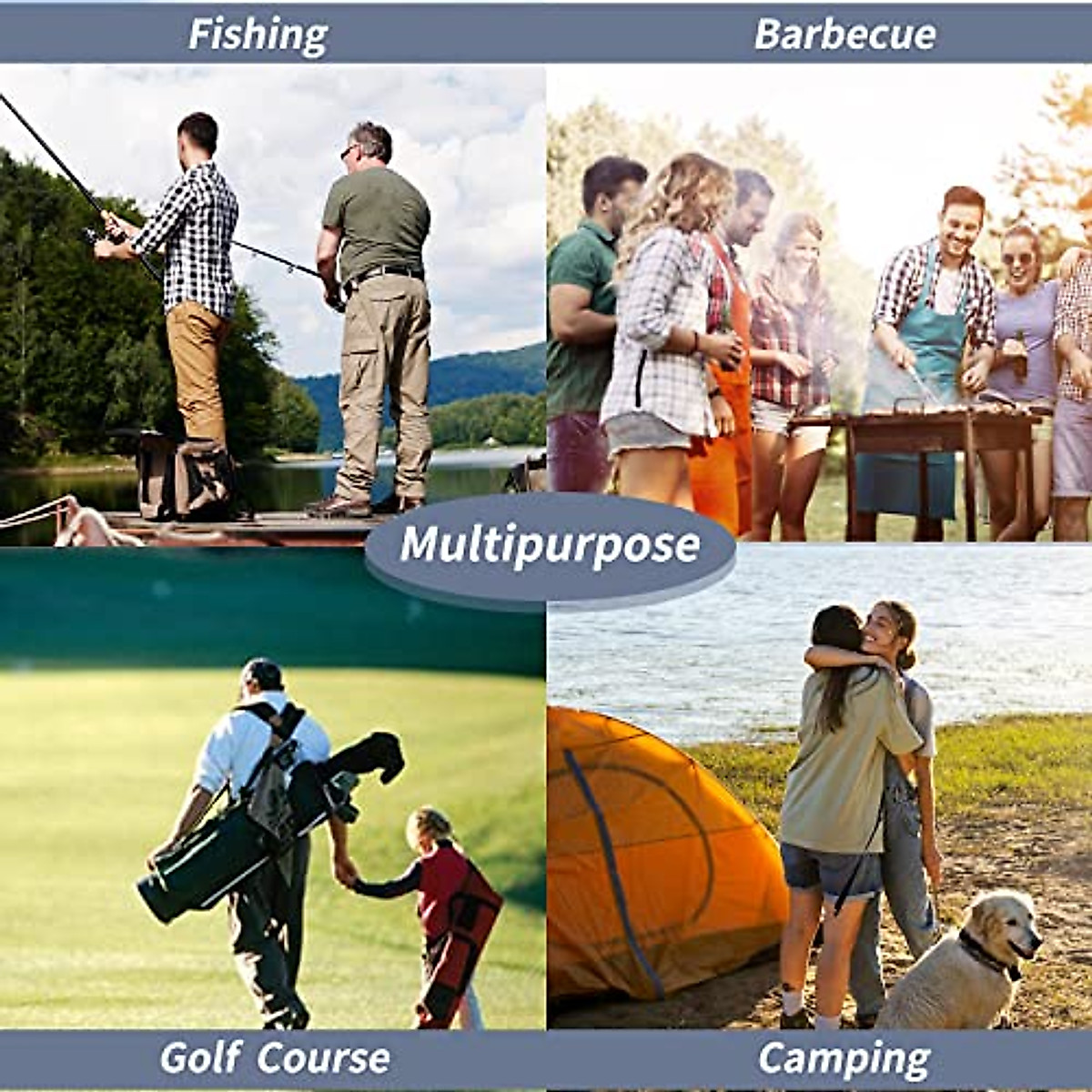 Beer Sleeve for Golf Bag,WITSTEP Long Tube Holder for Cans Beer Sling Cooler Bag,Holds 7 Cans Insulated Beer Sleeve Keeps Beverage Cold Fits in Most Golf Bags ,Ideal Golf Accessories for Men