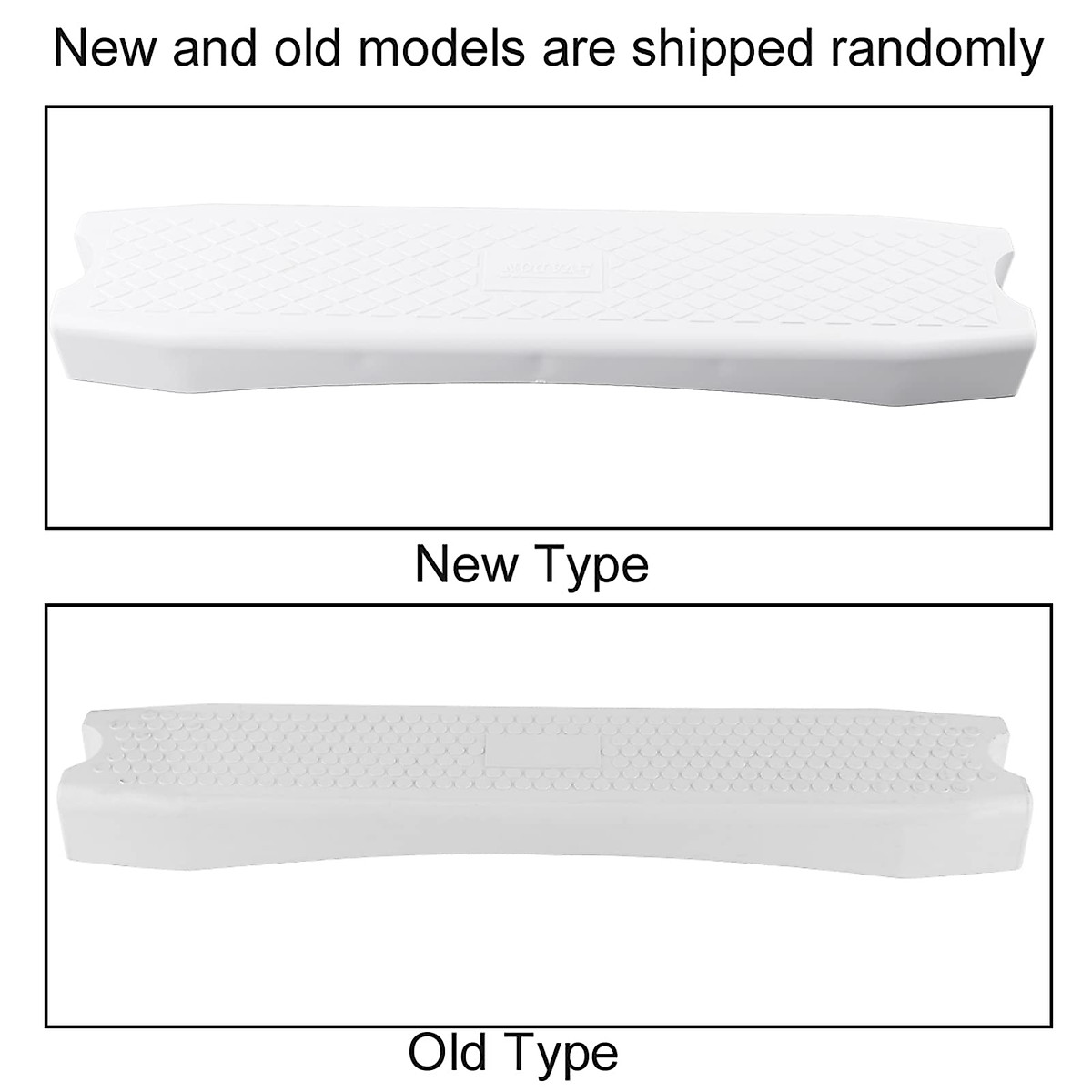 Pool Ladder Replacement Steps, Plastic Good Bearing Cpacity Swimming Pool Ladder Steps with Non‑Slip Pad, Durable Ladder Tread Accessory for Most Above-Ground & In-Ground Ladders Hot Spring Pool