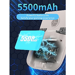 RG405V Handheld Game Console 4’’ IPS Touch Screen Android 12 Unisoc Tiger T618 64-bit Game Player Built-in 5500mAh Battery 128G TF Card with 3154 Games(RG405V Gray)