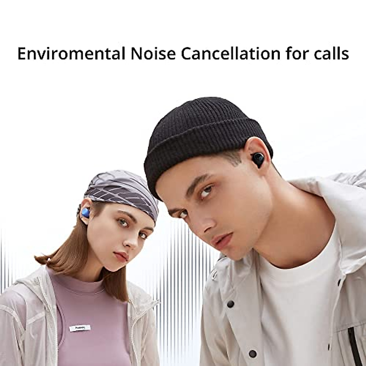 Realme Buds Q2 Active Noise Cancellation (ANC) in-Ear TWS Earphones,Black