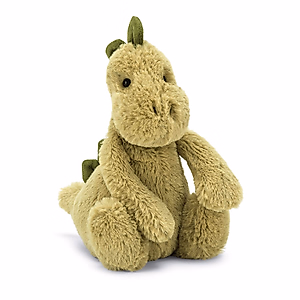 Jellycat Bashful Dinosaur Stuffed Animal, Small, 7 inches
