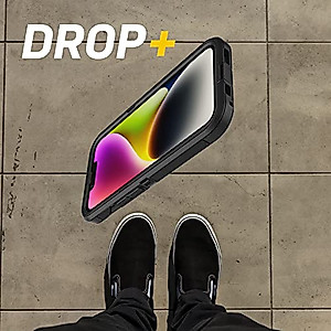 OtterBox iPhone 14 & iPhone 13 Defender Series XT Case - BLACK , Screenless, Rugged , Snaps to MagSafe, Lanyard Attachment