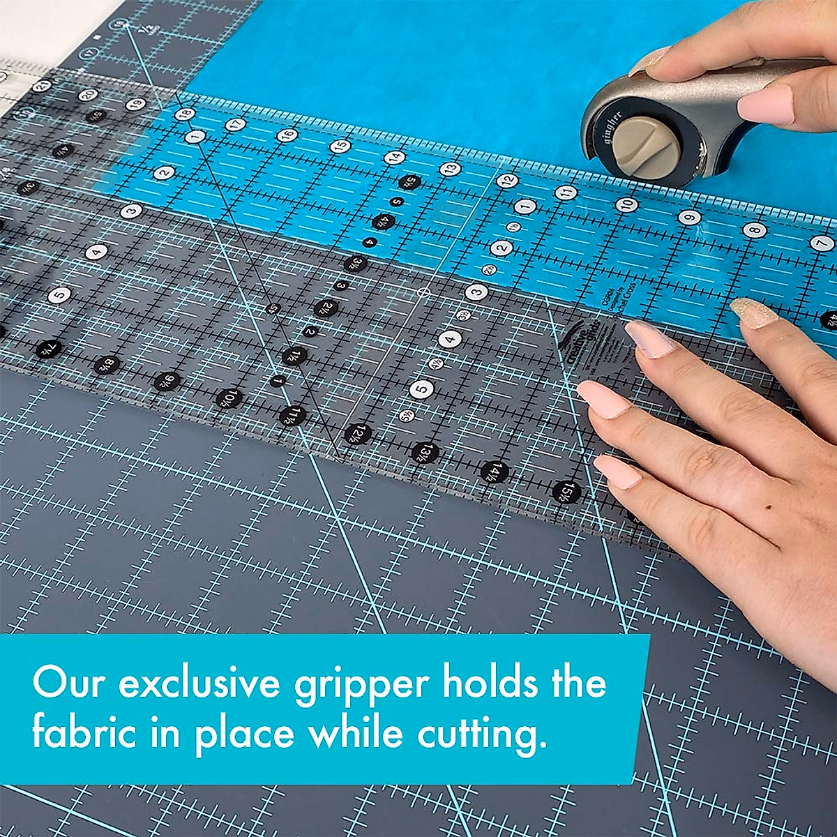 Creative Grids Quilt Ruler 6-1/2in x 24-1/2in - CGR24