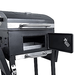 JAK BBQ J 2000 Charcoal Grill outdoor with side tables grate in grate system charcoal grills outdoor cooking grills outdoor cooking charcoal bbq grill charcoal