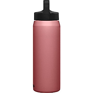 CamelBak Carry Cap Bottle - Vacuum Insulated Stainless Steel - Easy Carry, 25oz, Terracotta Rose