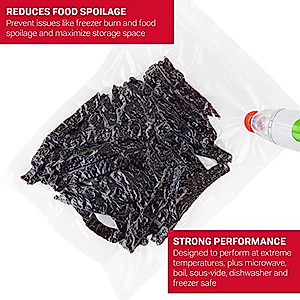 Nesco VS-11HB, Handheld Vacuum Sealer Bags, Large, 24 pack