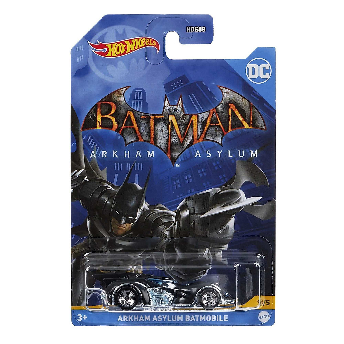 Hot Wheels DC Comics Batman Batmobile (Arkham Asylum) 3/5