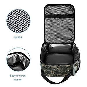 Waterproof Durable Insulation Lunch Bags The Apocalyptic Walking Horror Drama Dead Lunch Bag Fruit Bags Storage Bag for Beach Lunch Box Storage Organizer