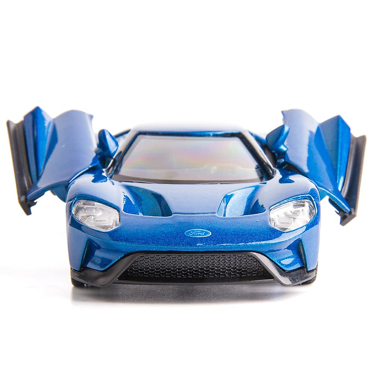 RMZ City 1:36 Compatible for Diecasting Alloy Car Model Ford GT Toy Car, Pull Back Vehicles Toy Car for Toddlers Kids Boys Girls Gift Blue
