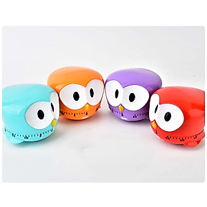 Cute Kitchen Timer-Loud Eagle Mechanical Boiled Egg Timer for Cooking,Sports,Beauty,Study (Blue Eagle)