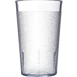 Carlisle FoodService Products Plastic Tumbler 9.5 Ounces Clear (Pack of 24)