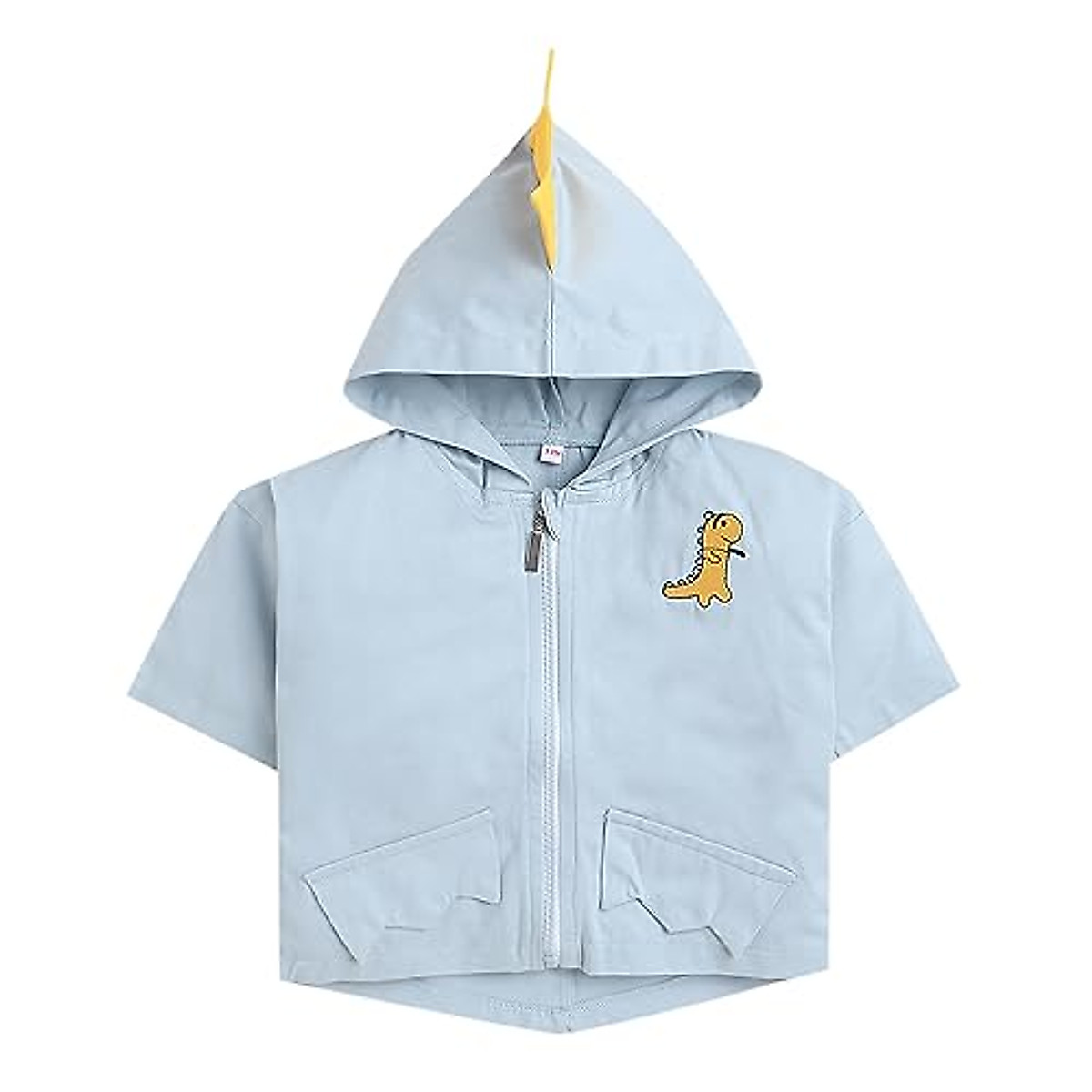 Hopscotch Baby Boys Full Sleeve Applique Solid T-Shirt, Hoodie & Pant Layering Set 3 Years-4 Years Blue, Blue